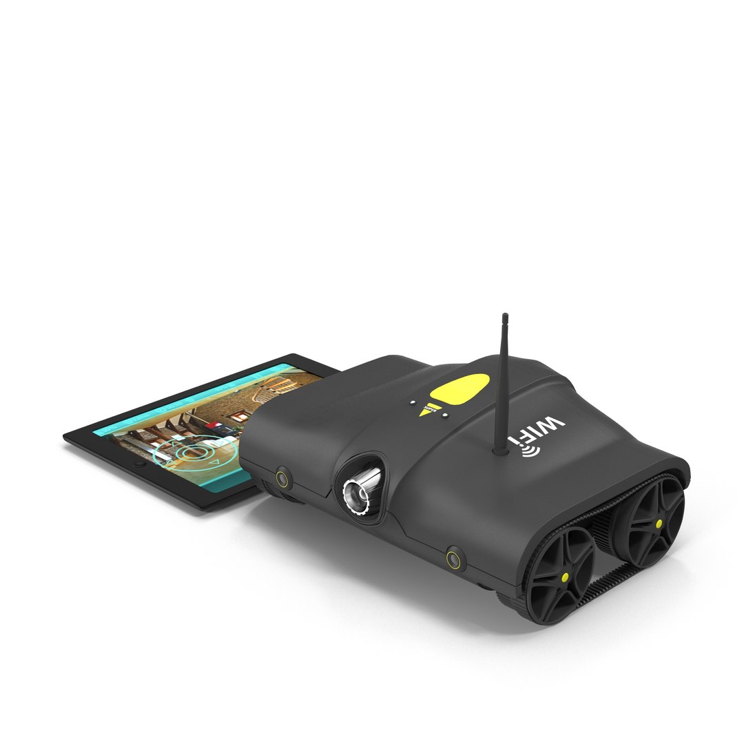 3d Model Wifi Controlled Video Tank