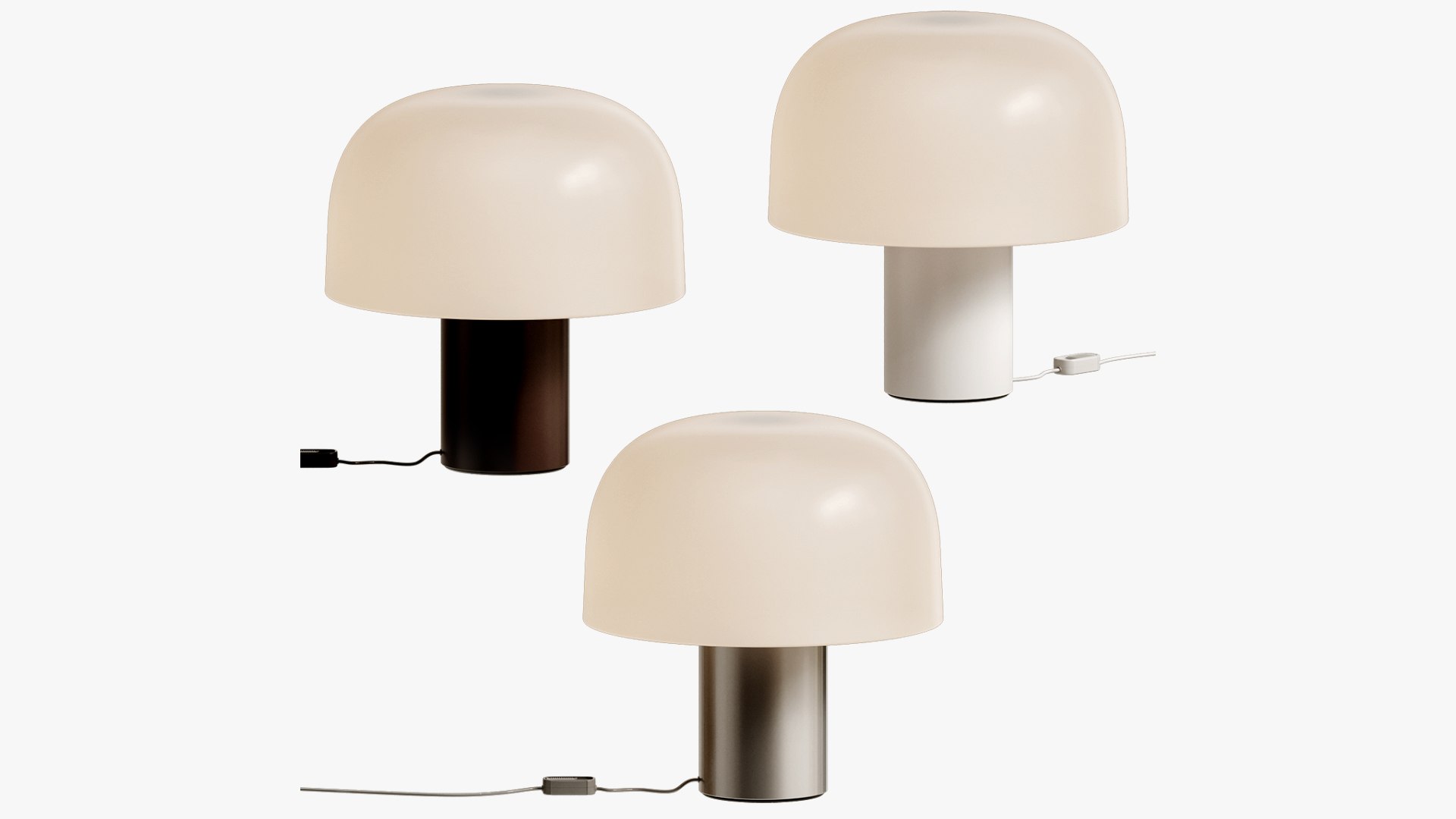 3D Model Flos Table Lamp Bellhop Glass T - TurboSquid 2349070