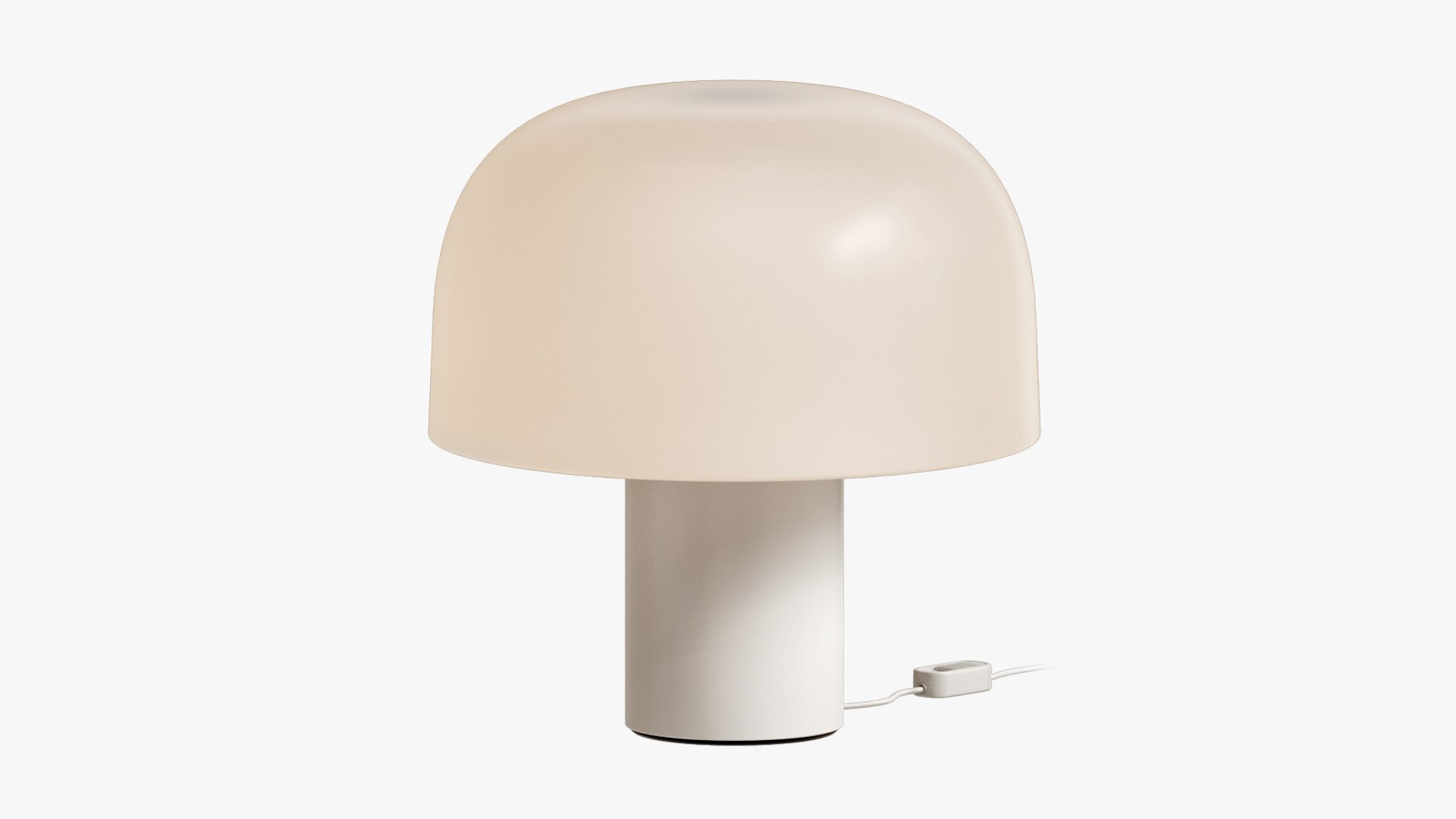 3D Model Flos Table Lamp Bellhop Glass T - TurboSquid 2349070