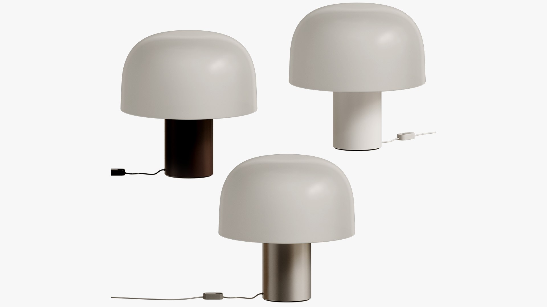 3D Model Flos Table Lamp Bellhop Glass T - TurboSquid 2349070