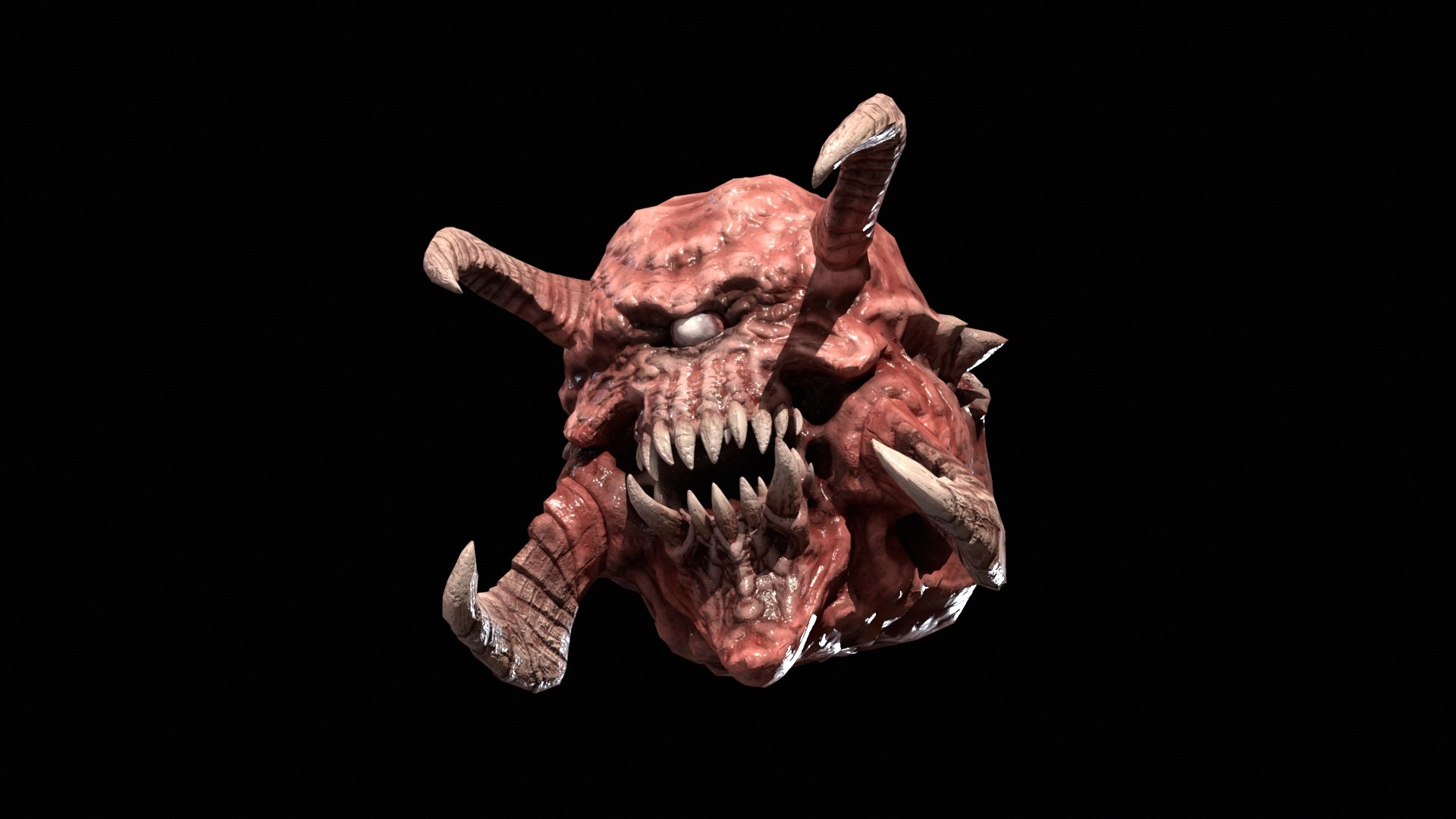 3D Demonic Eye model - TurboSquid 1914159