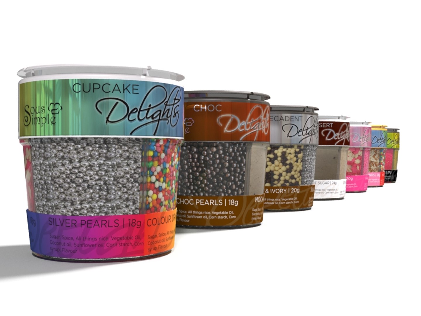 3d Model Cake Container