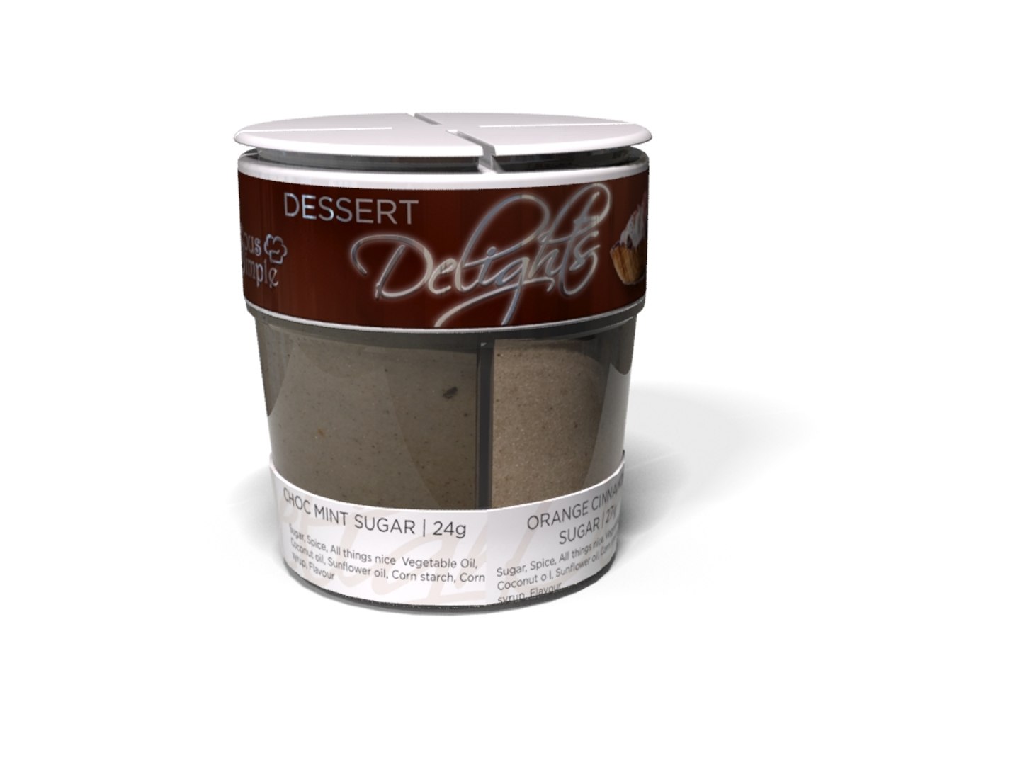 3d Model Cake Container