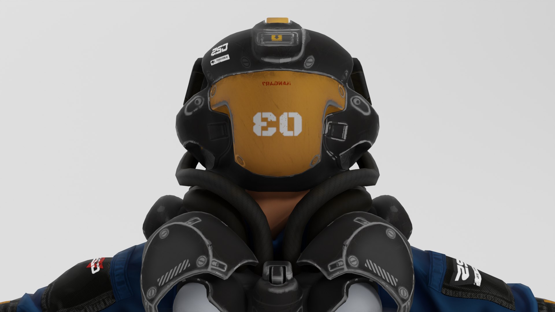 3D Sci Fi Character Girl 3d Model - TurboSquid 2319344