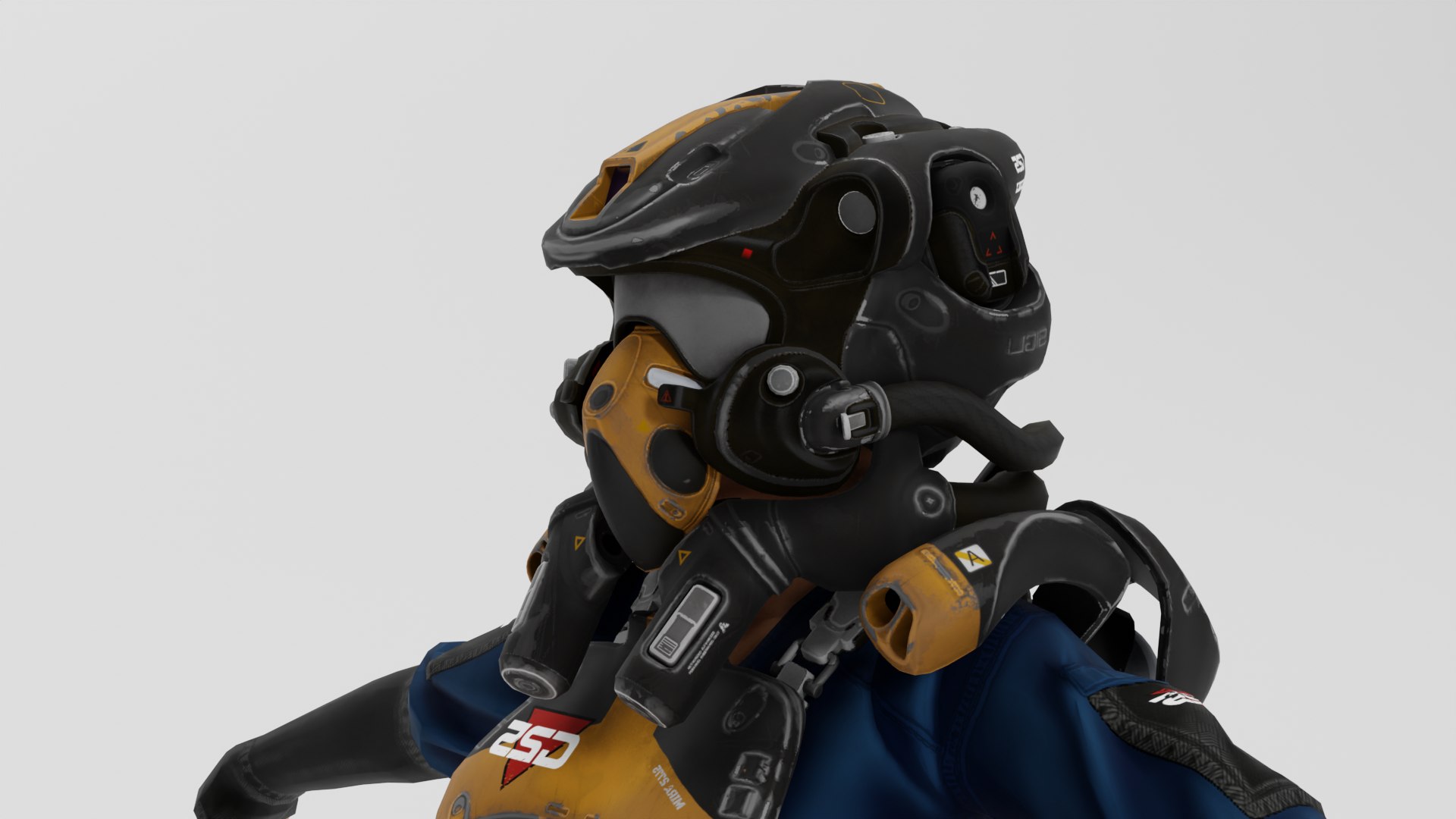 3D Sci Fi Character Girl 3d Model - TurboSquid 2319344