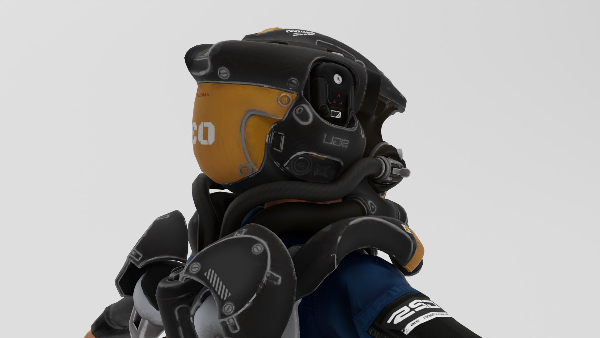 3D Sci Fi Character Girl 3d Model - TurboSquid 2319344