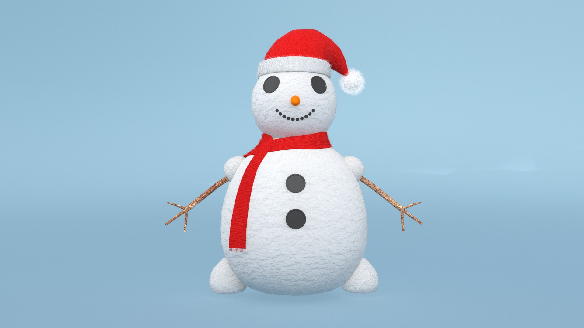 Snow Man 3D Model Pack Low-poly 3D Model - TurboSquid 1821432