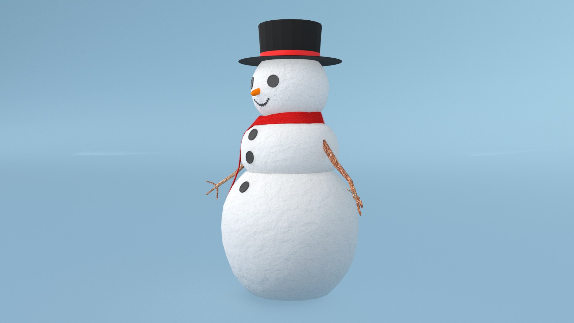 Snow Man 3D Model Pack Low-poly 3D Model - TurboSquid 1821432