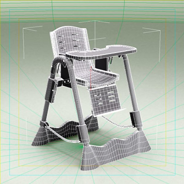 3d baby chair crib