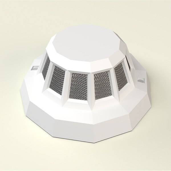 modelo 3d detector de humo gratis - TurboSquid 760288