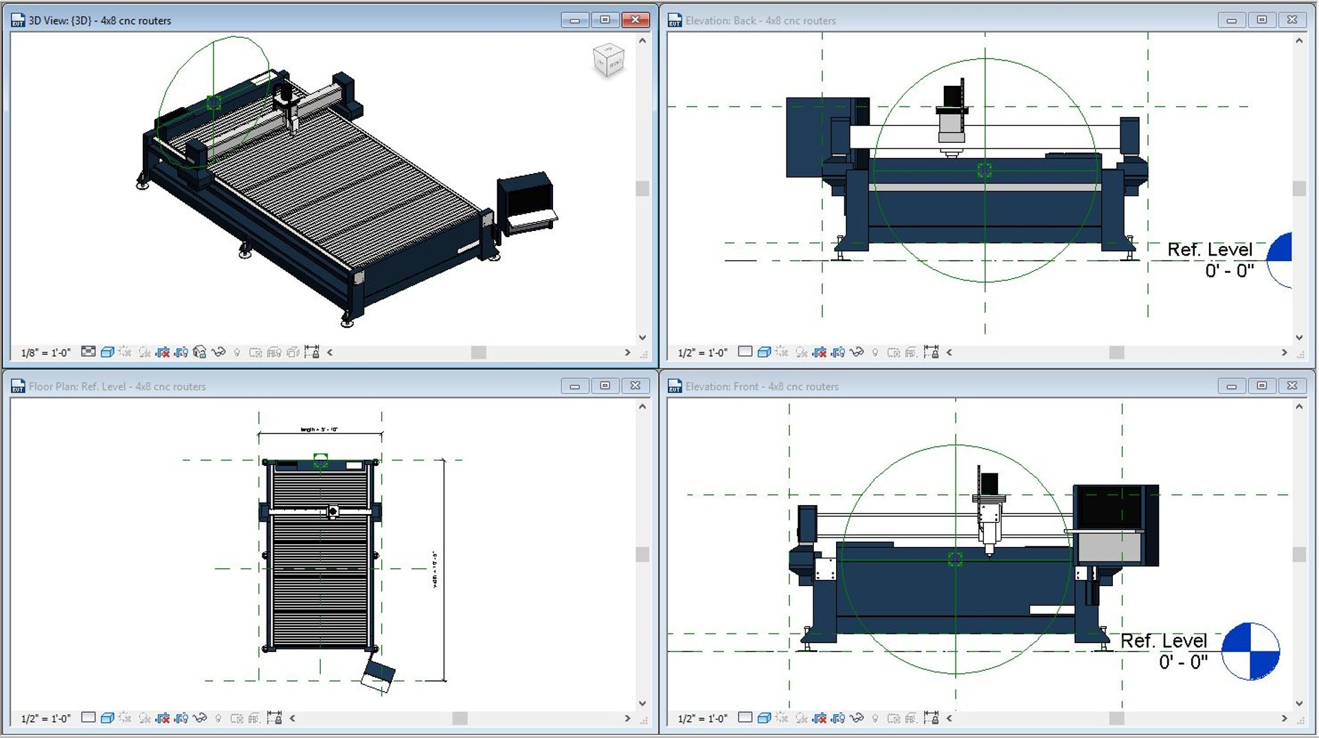 3D Cnc Router Model - TurboSquid 1203556