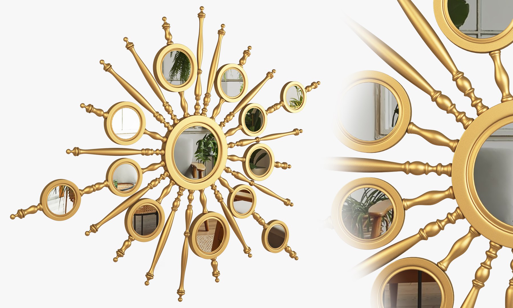 APOLLO MIRROR By BOCO DO LOBO 3D Model - TurboSquid 2179390