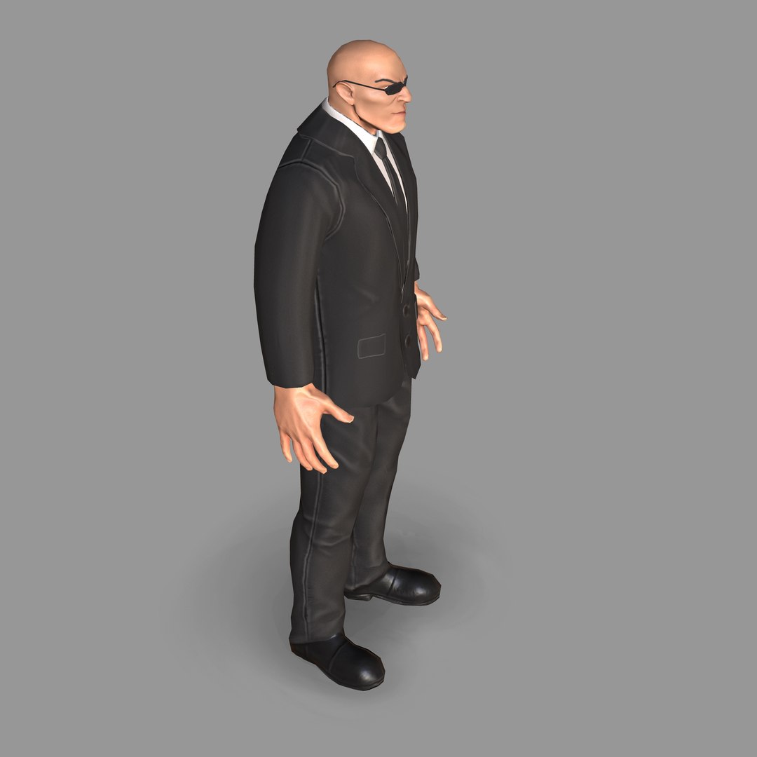 3D Model Bodyguard Guard - TurboSquid 1276235