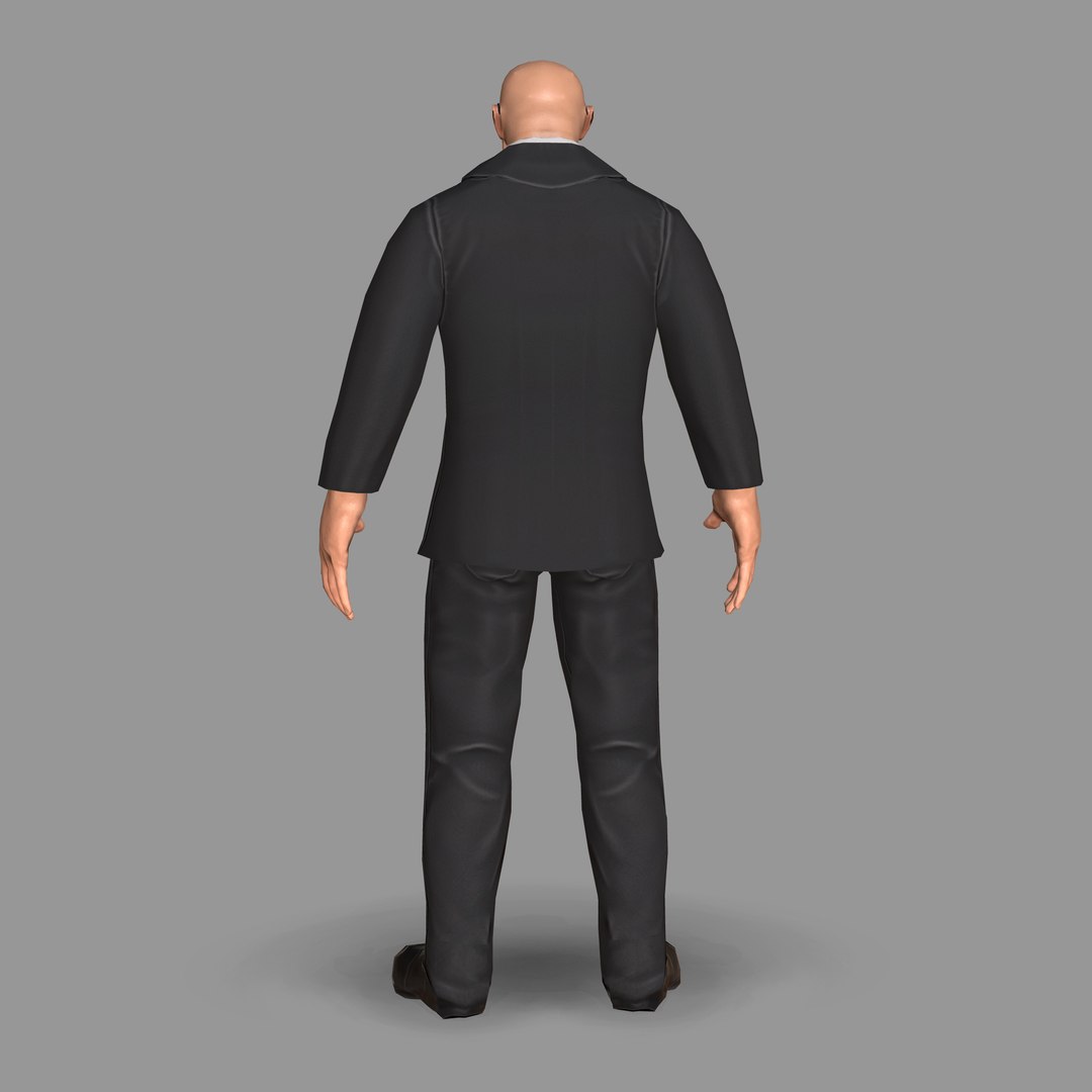 3D Model Bodyguard Guard - TurboSquid 1276235