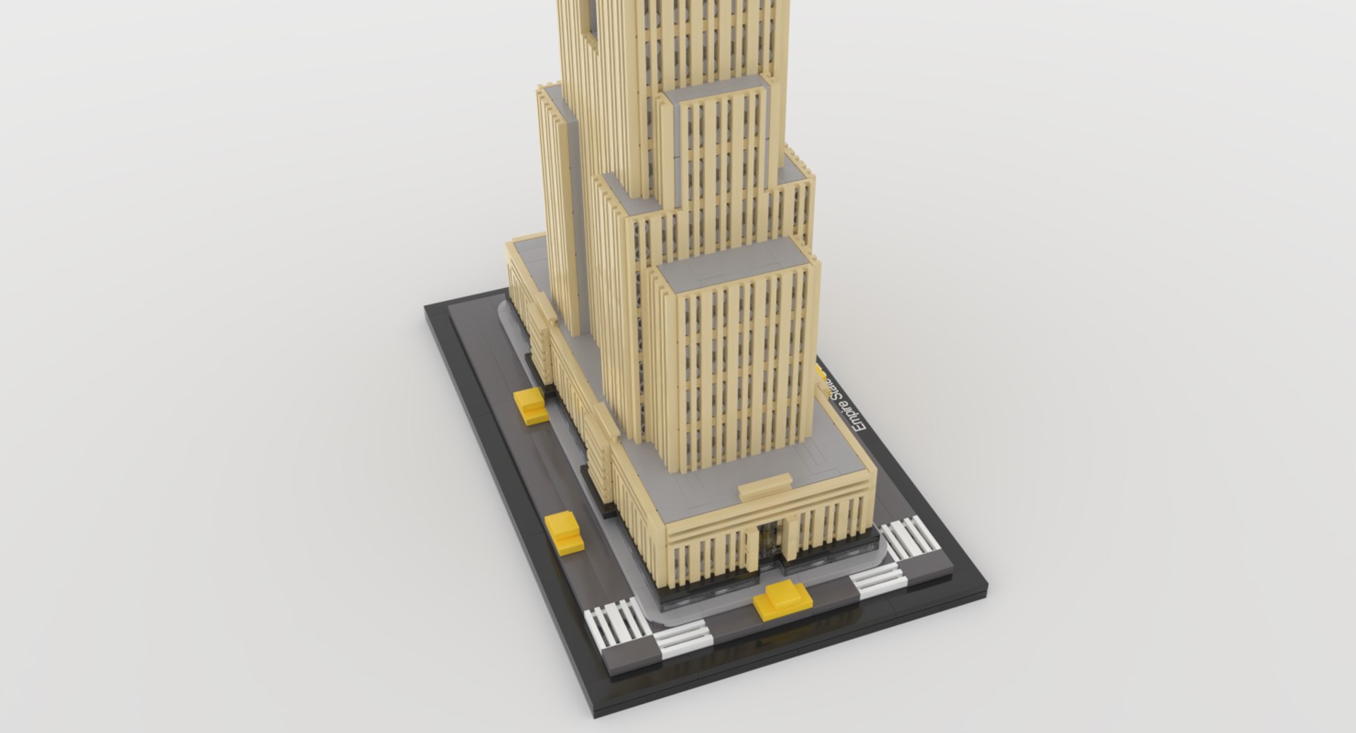 Lego Empire State Building 3D Model - TurboSquid 1594394
