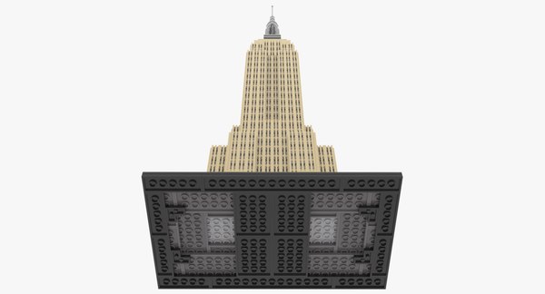 Lego empire state building 3D model - TurboSquid 1594394