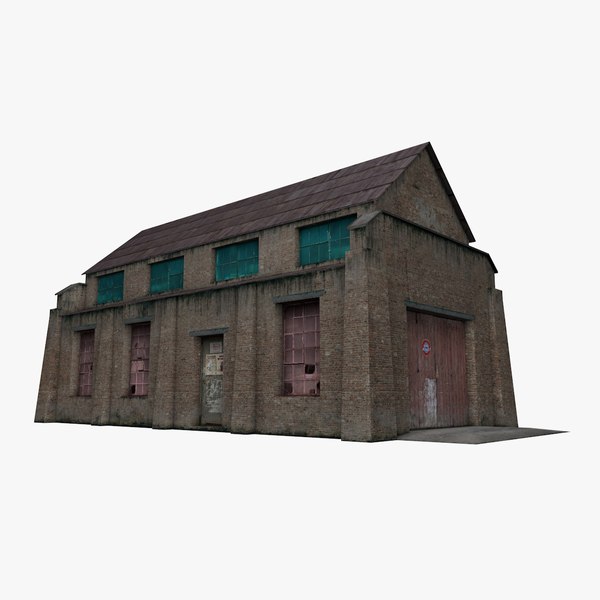 Warehouse Low Poly model - TurboSquid 1967067