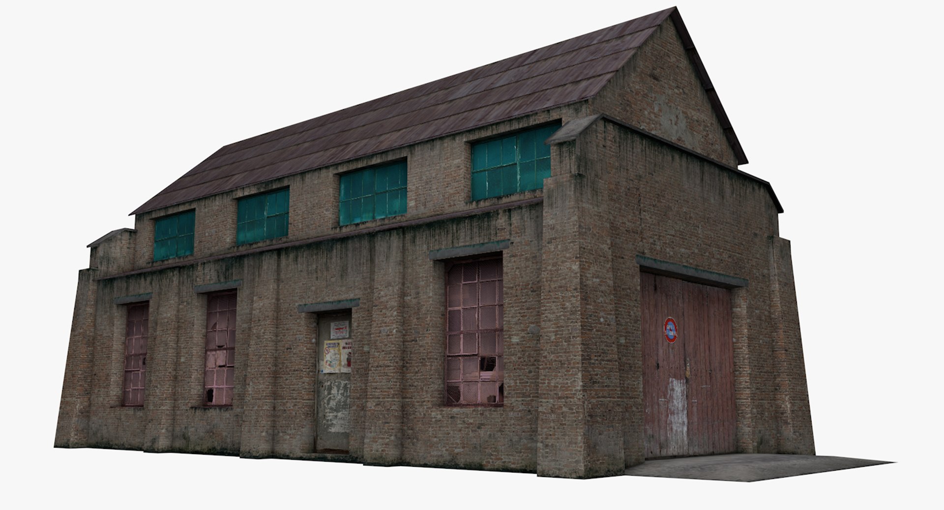 Old Warehouse House 3D Model - TurboSquid 1204700