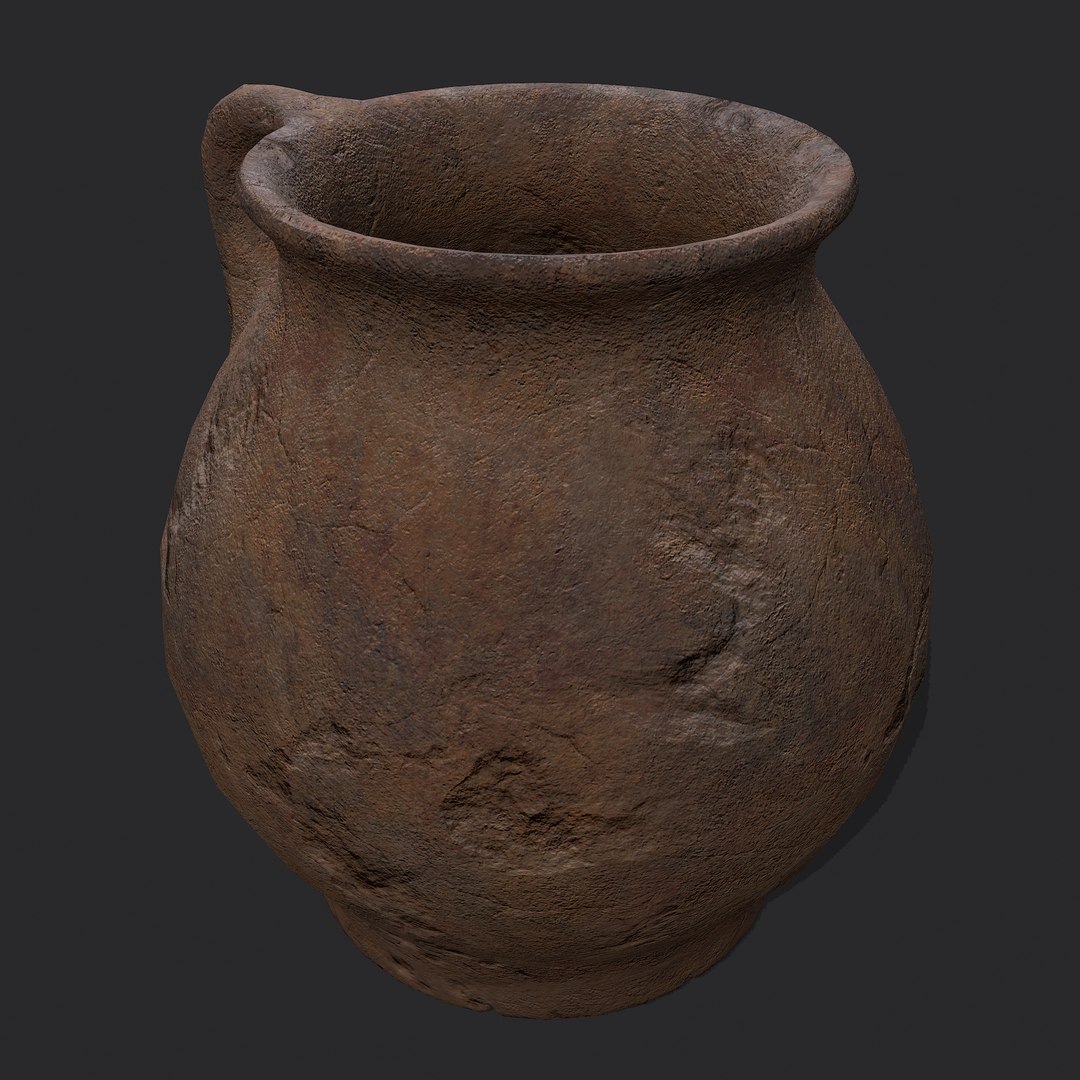 3D medieval chamber pot - TurboSquid 1600021