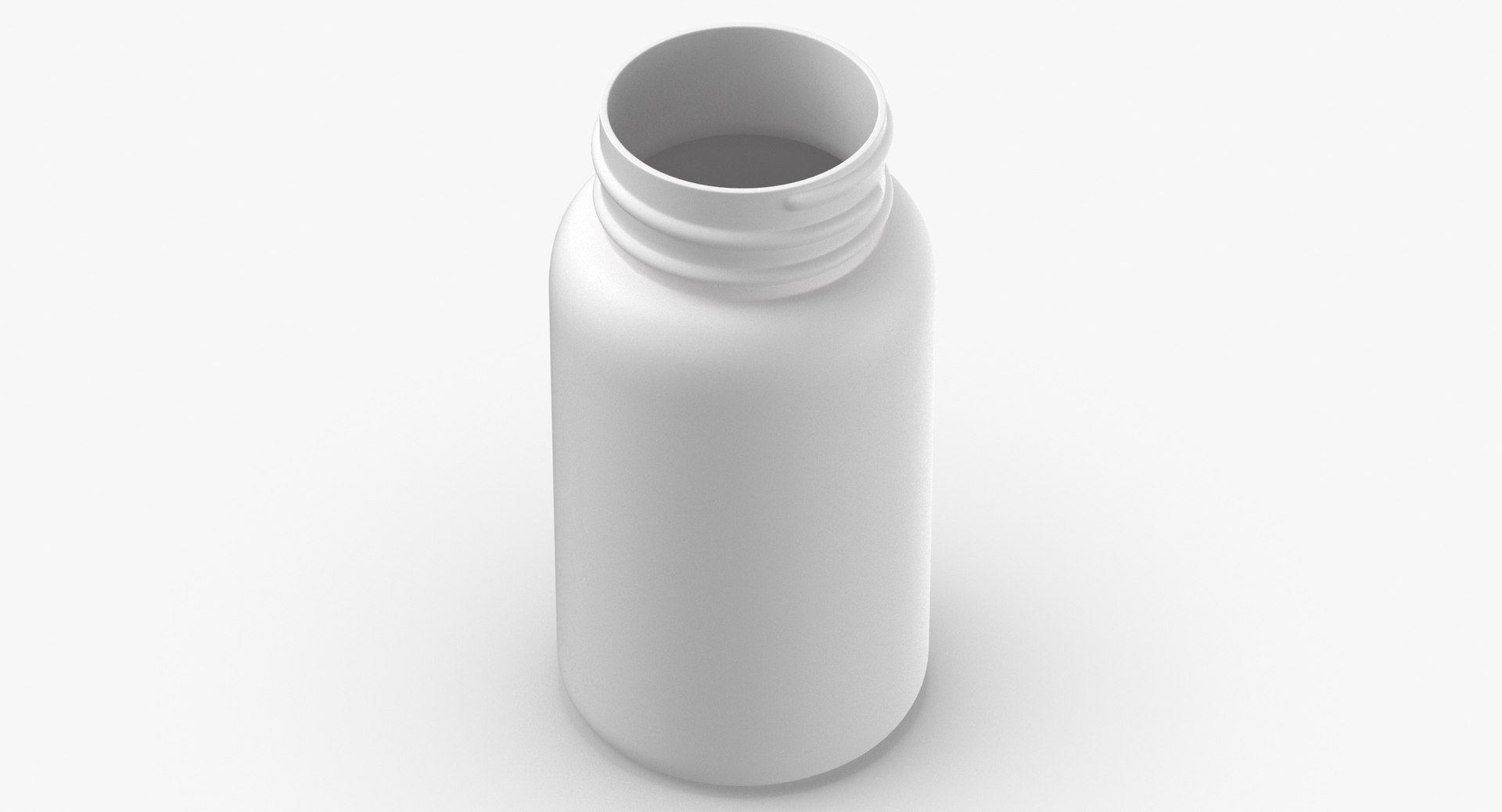 3D plastic bottle pharma 500ml model - TurboSquid 1607897