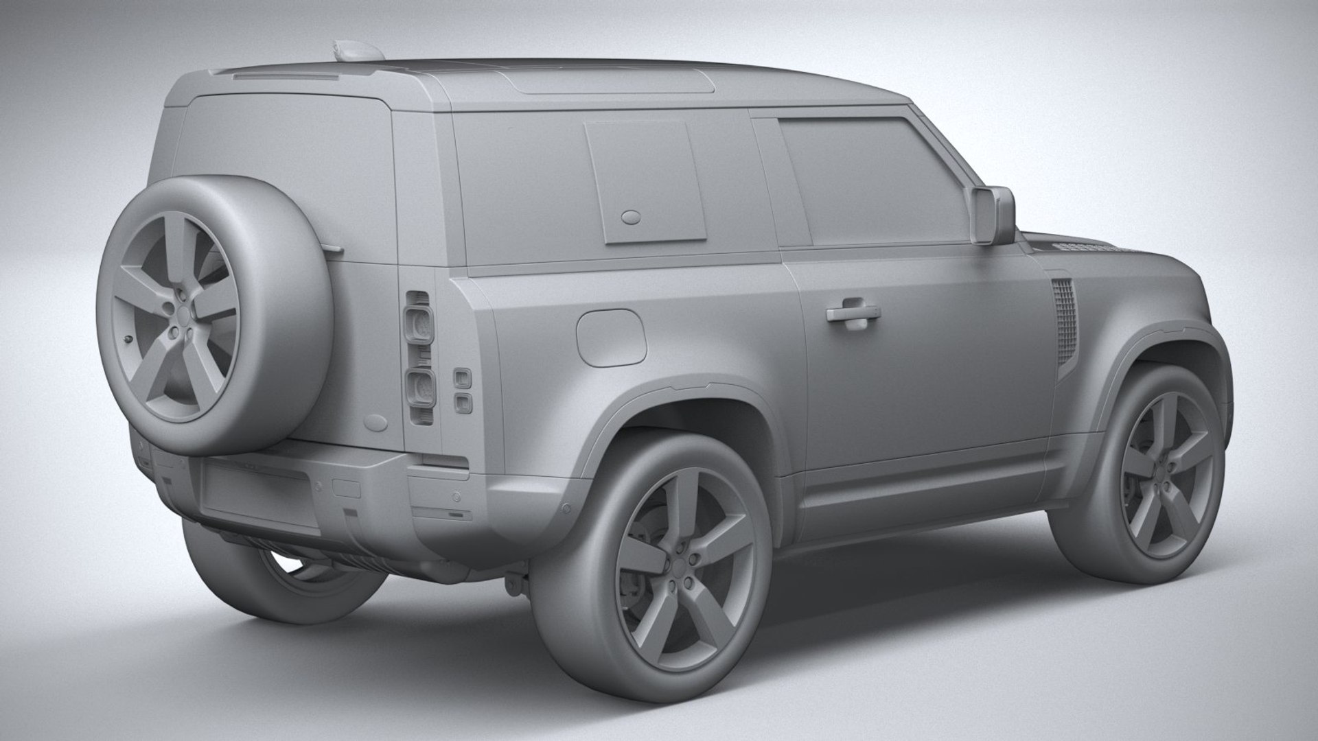 Land rover defender 3D model - TurboSquid 1484733