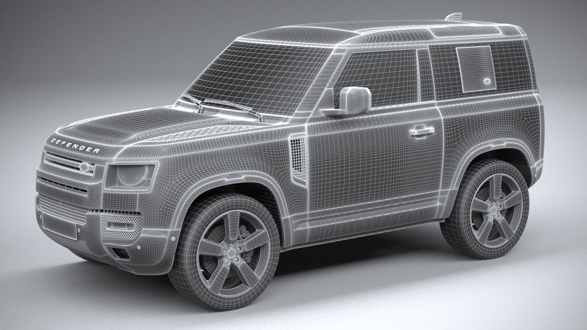 Land rover defender 3D model - TurboSquid 1484733