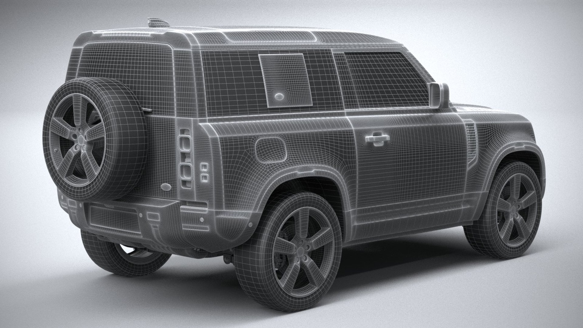 Land rover defender 3D model - TurboSquid 1484733