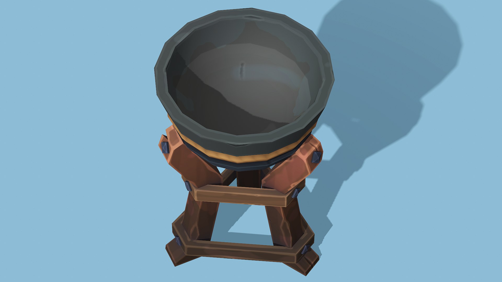 3D Stylized Torch Stand - PBR Game Ready - TurboSquid 2049884