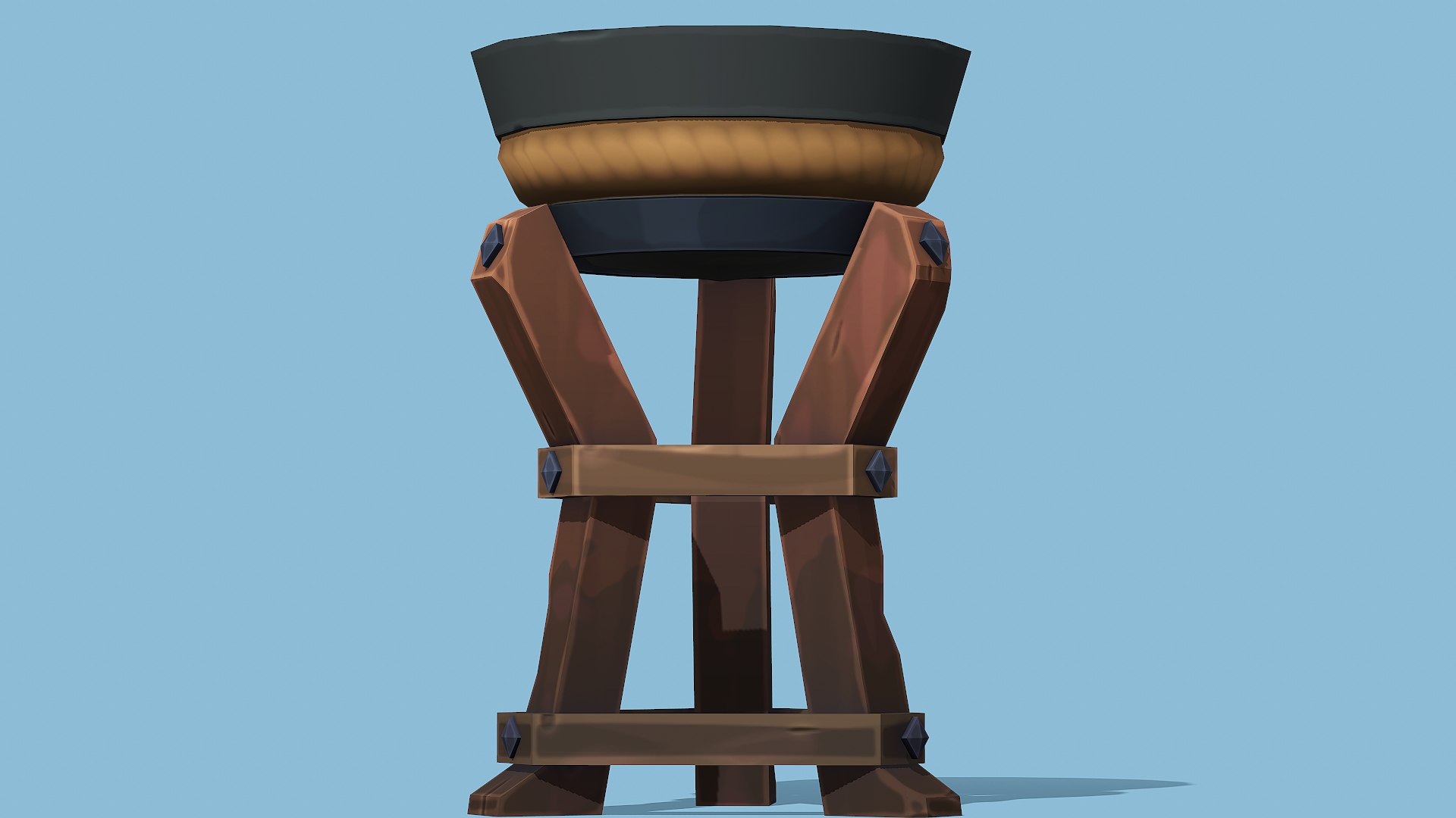 3D Stylized Torch Stand - PBR Game Ready - TurboSquid 2049884