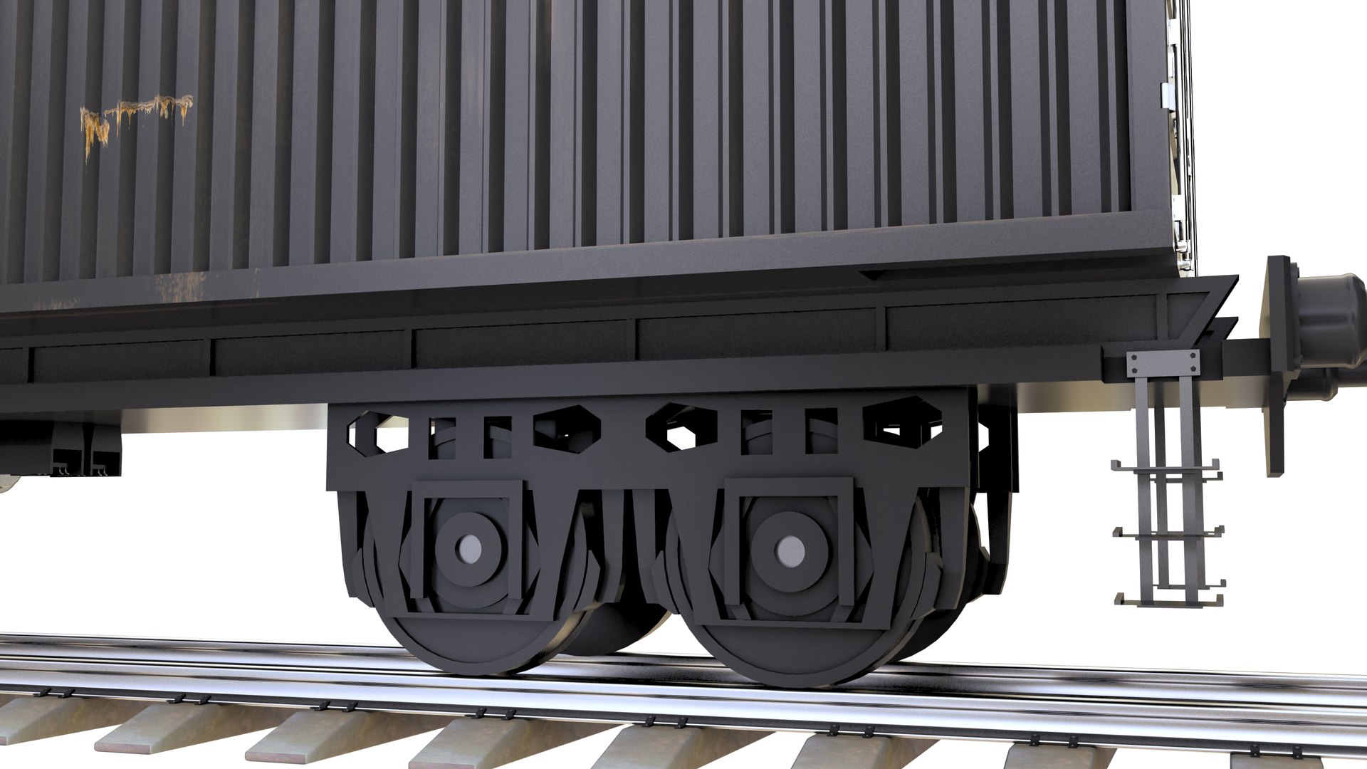 3D Container Train - TurboSquid 1719548