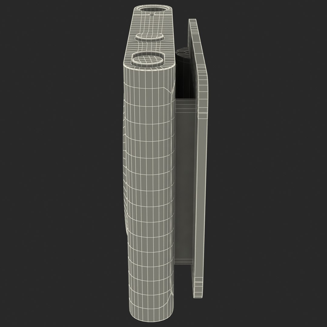 ipod shuffle pink modeled 3d model