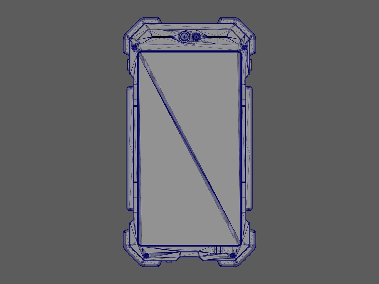 3D Cyber Scifi Smartphone - TurboSquid 2011923