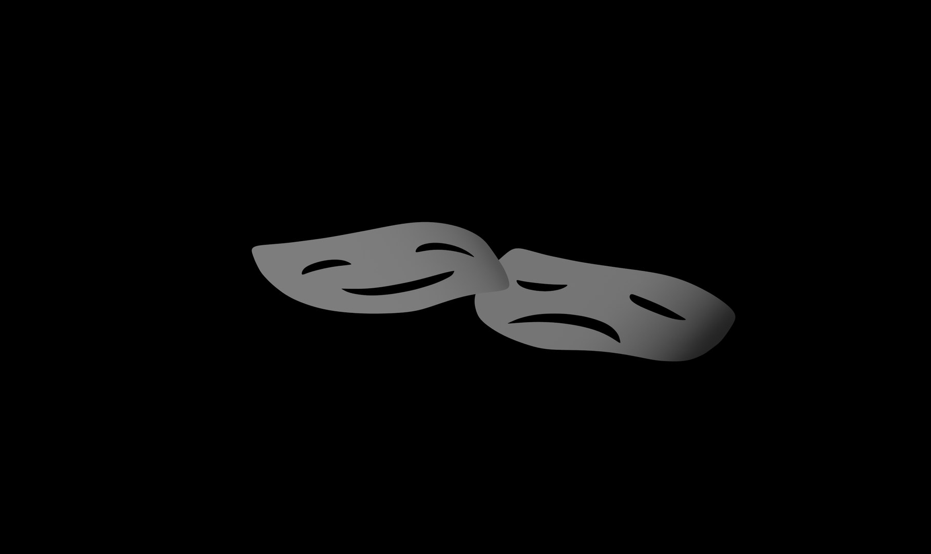 Comedy Mask 3D Model - TurboSquid 2197639