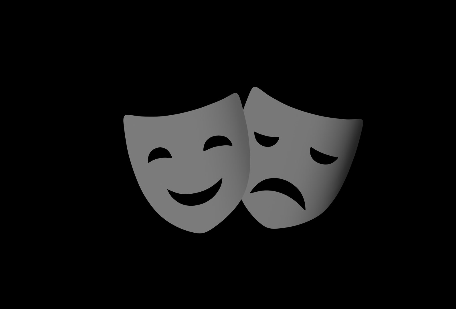 Comedy Mask 3D Model - TurboSquid 2197639