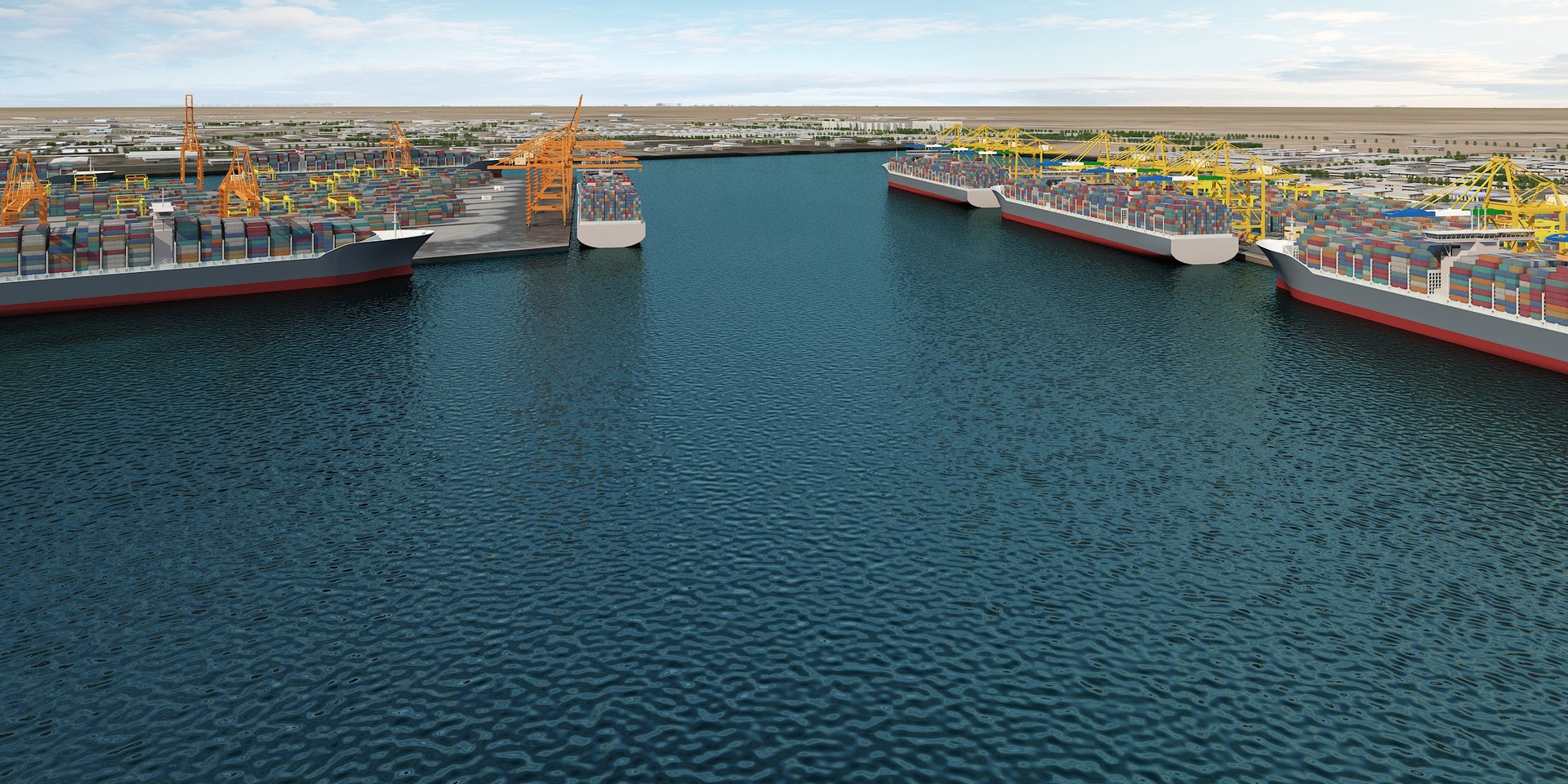 Sea Port 01 3D - TurboSquid 2077511