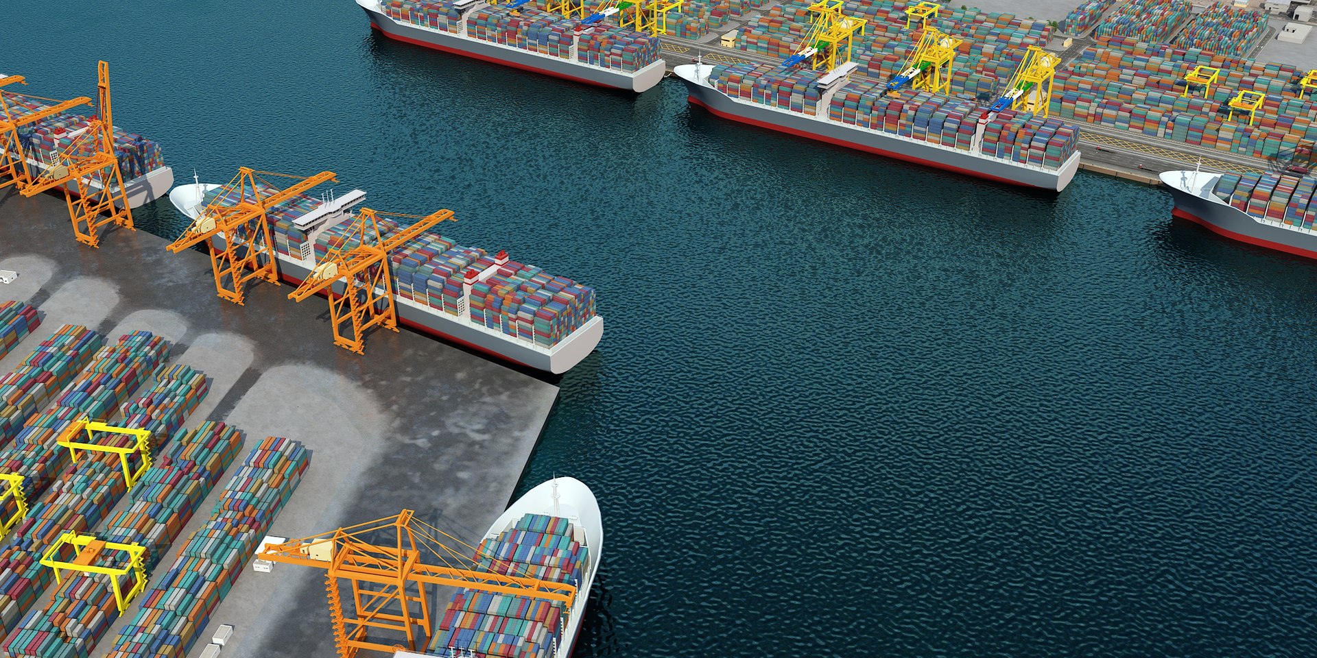 Sea Port 01 3D - TurboSquid 2077511