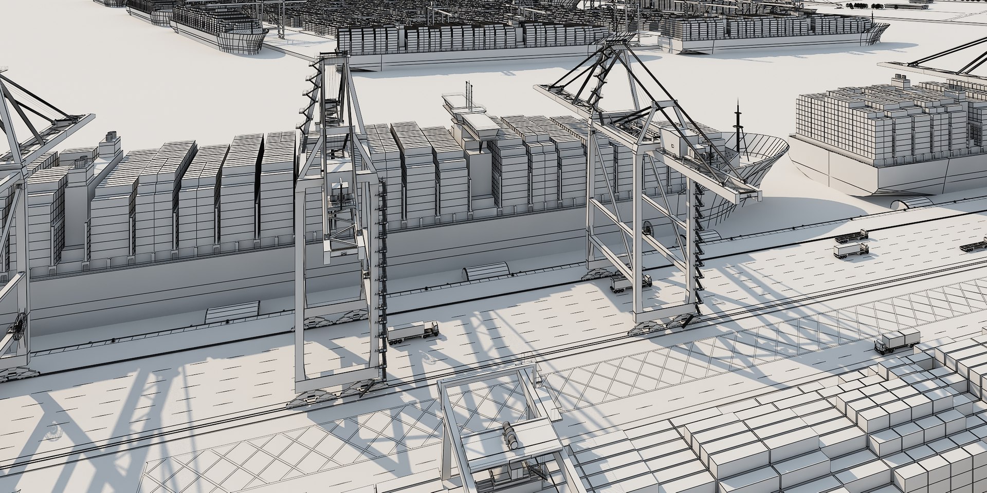 Sea Port 01 3D - TurboSquid 2077511