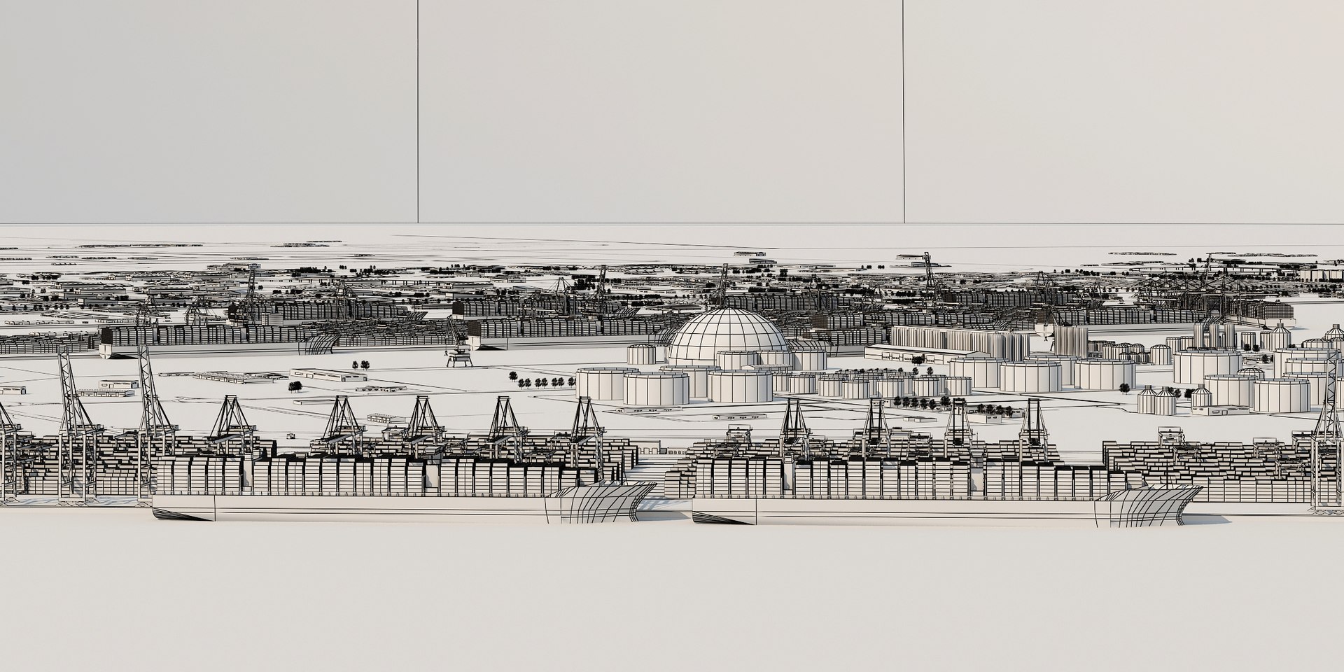 Sea Port 01 3D - TurboSquid 2077511