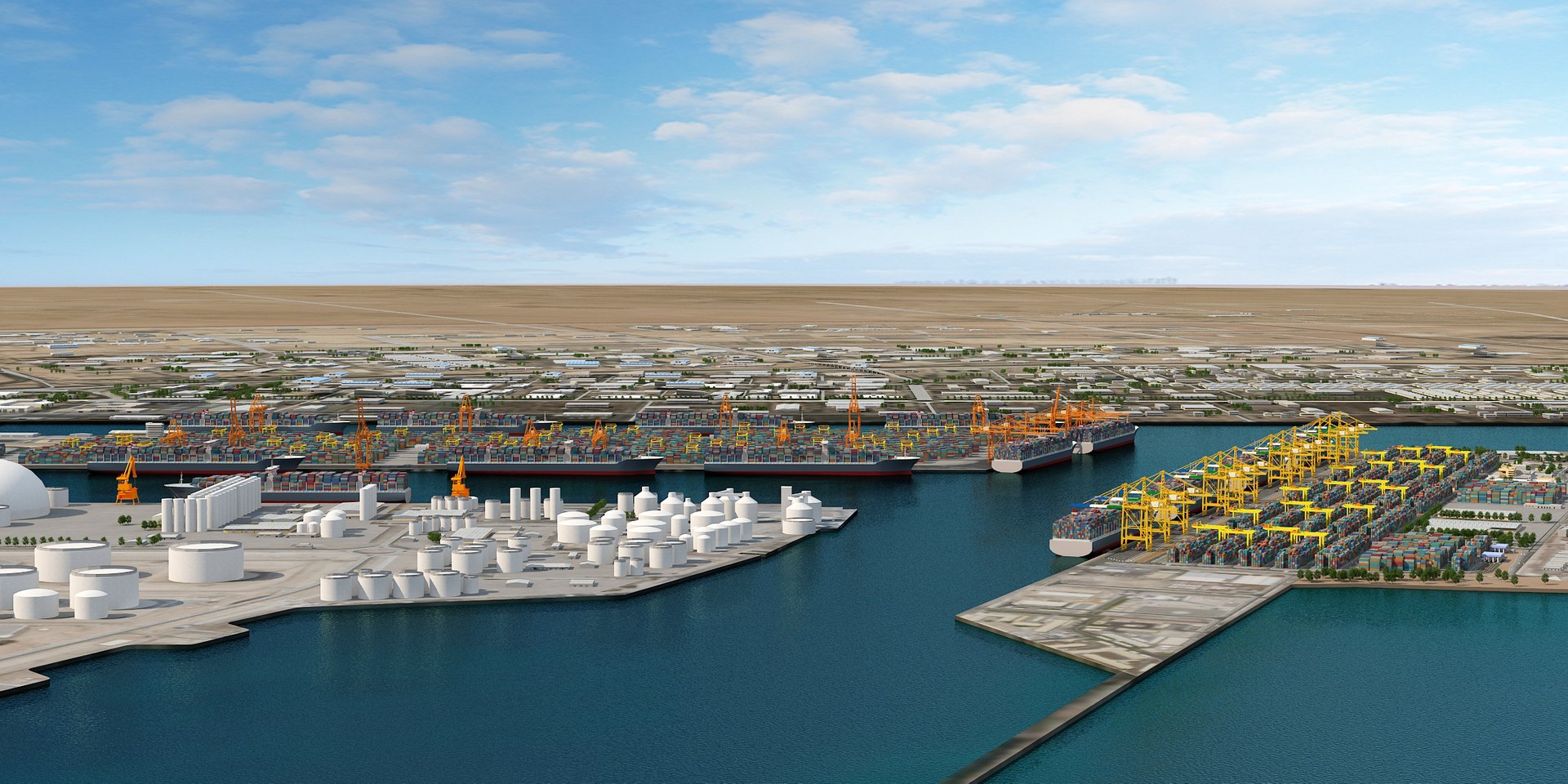 Sea Port 01 3D - TurboSquid 2077511