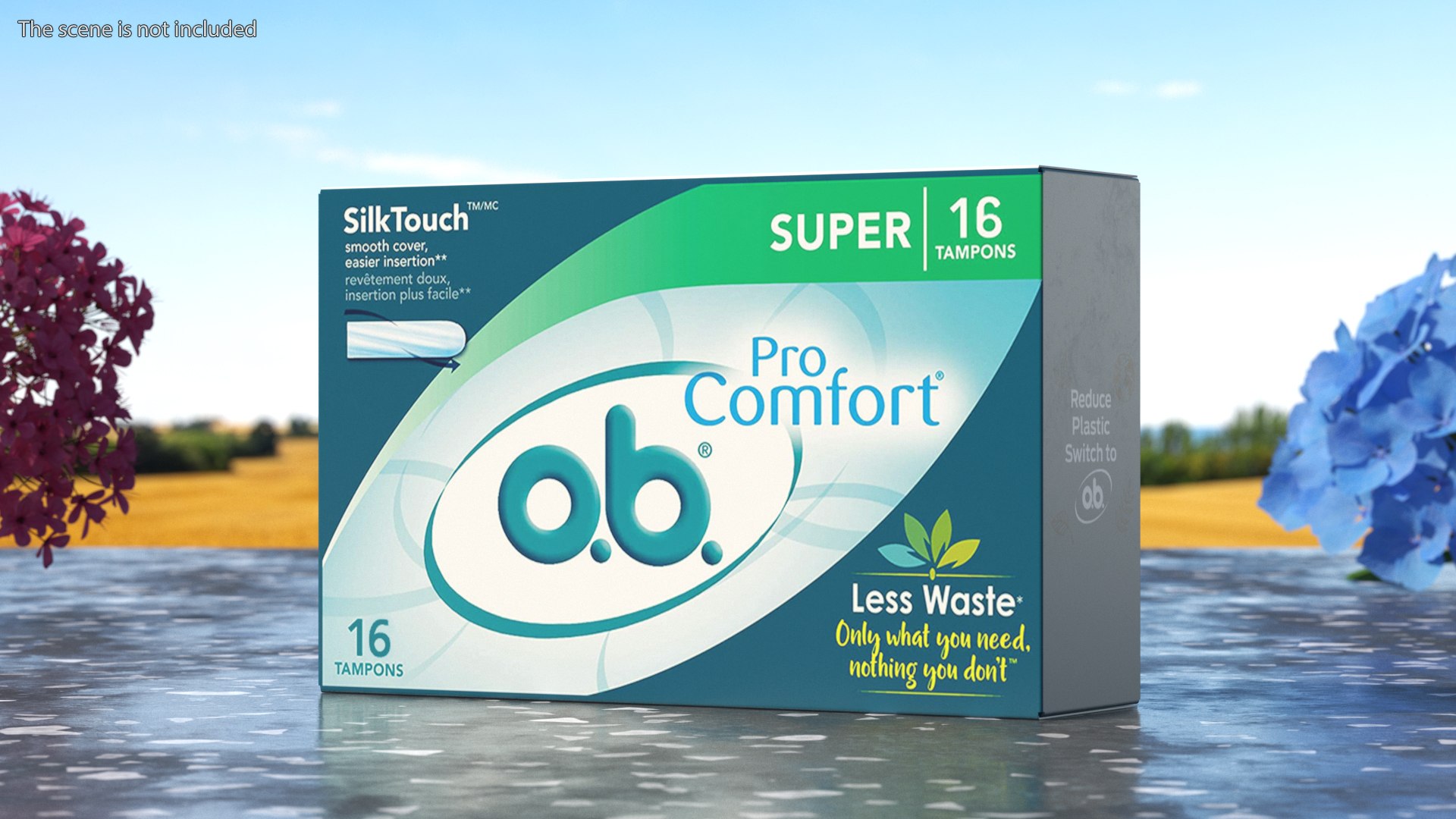Package 16 Tampons OB Pro Comfort 3D model - TurboSquid 2164979