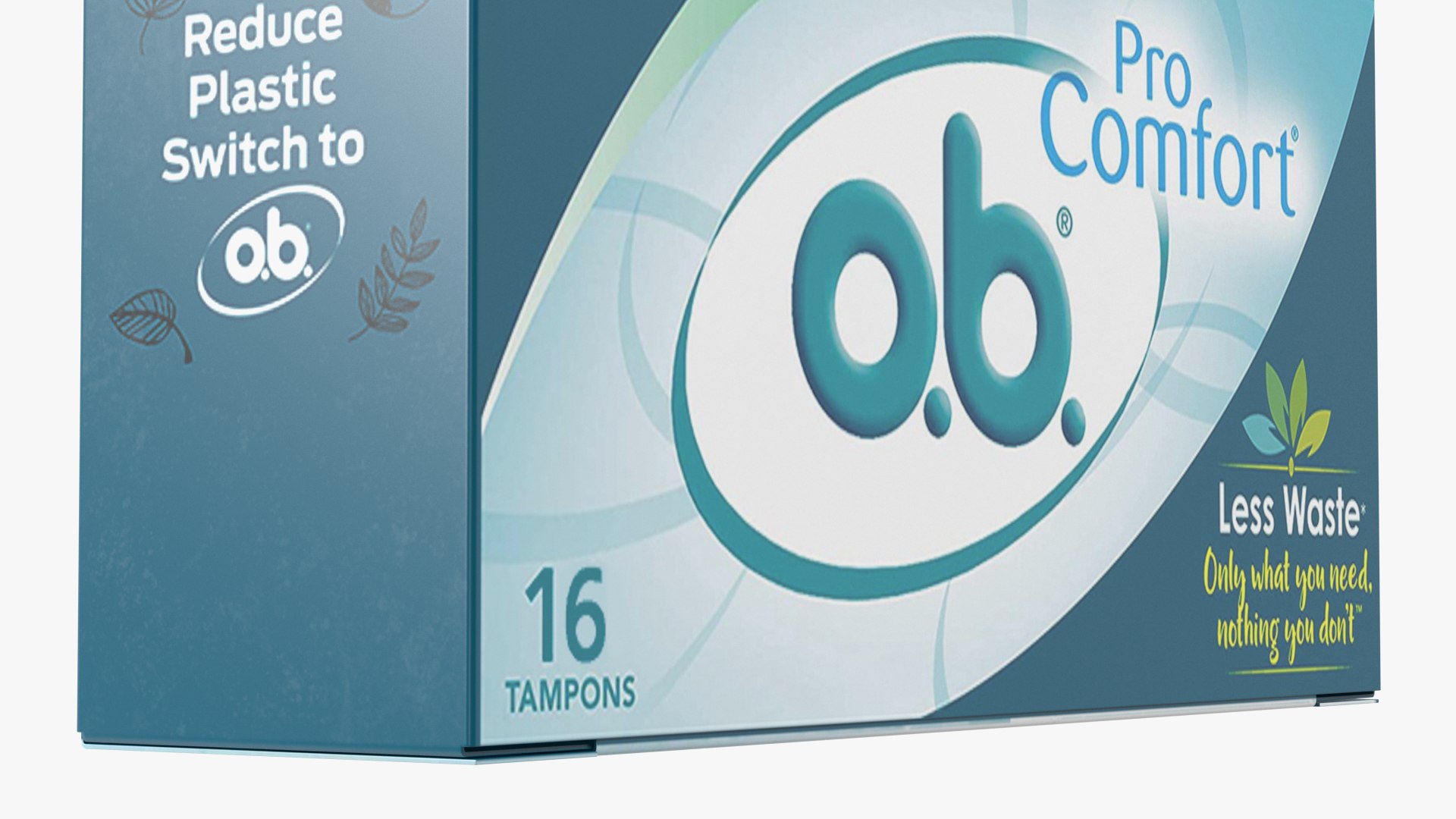 Package 16 Tampons OB Pro Comfort 3D model - TurboSquid 2164979
