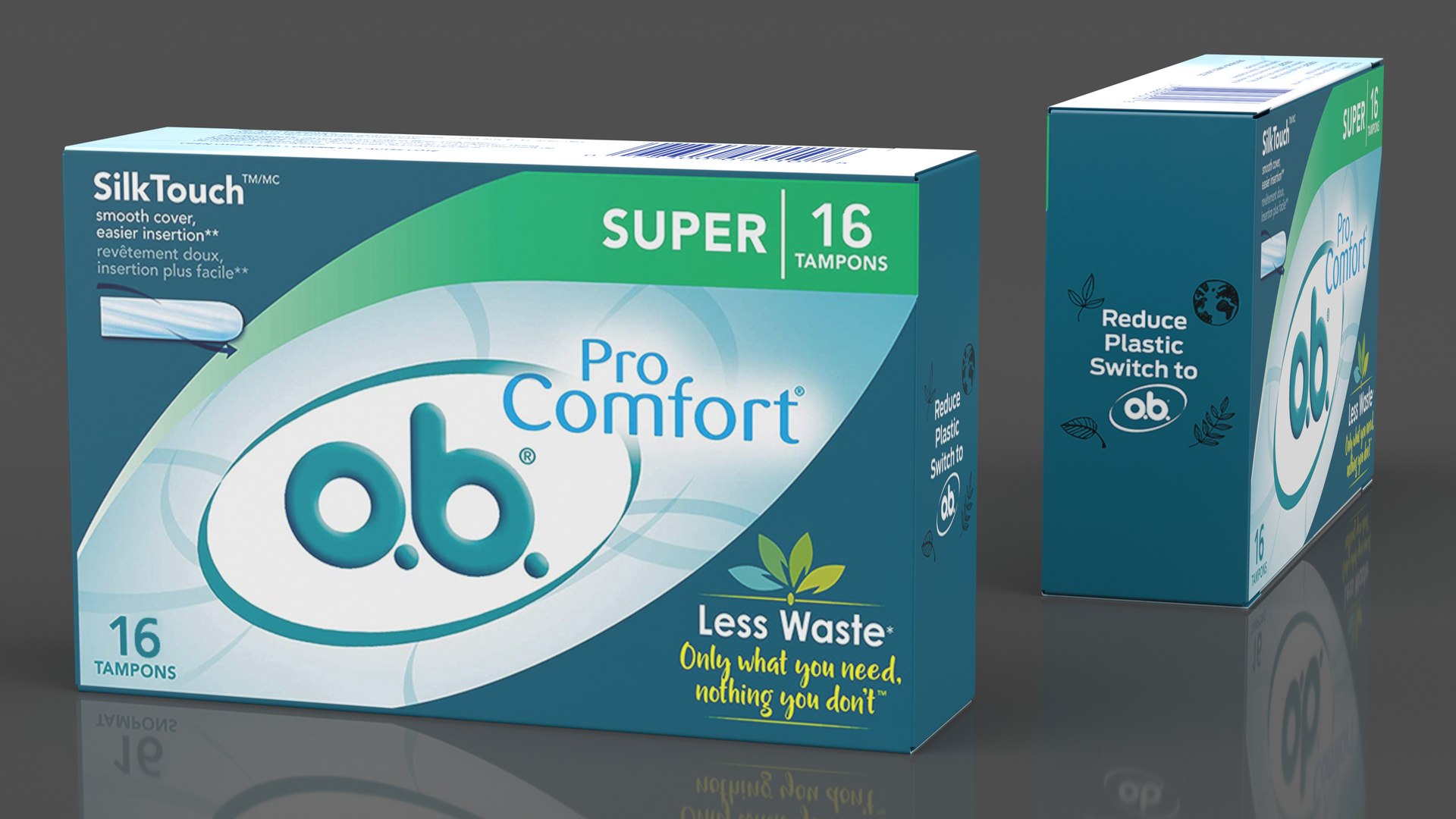 Package 16 Tampons OB Pro Comfort 3D model - TurboSquid 2164979