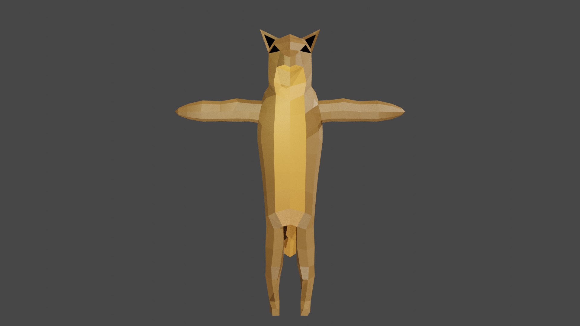 Low Poly Humanoid Wolf 3D Model - TurboSquid 1984786