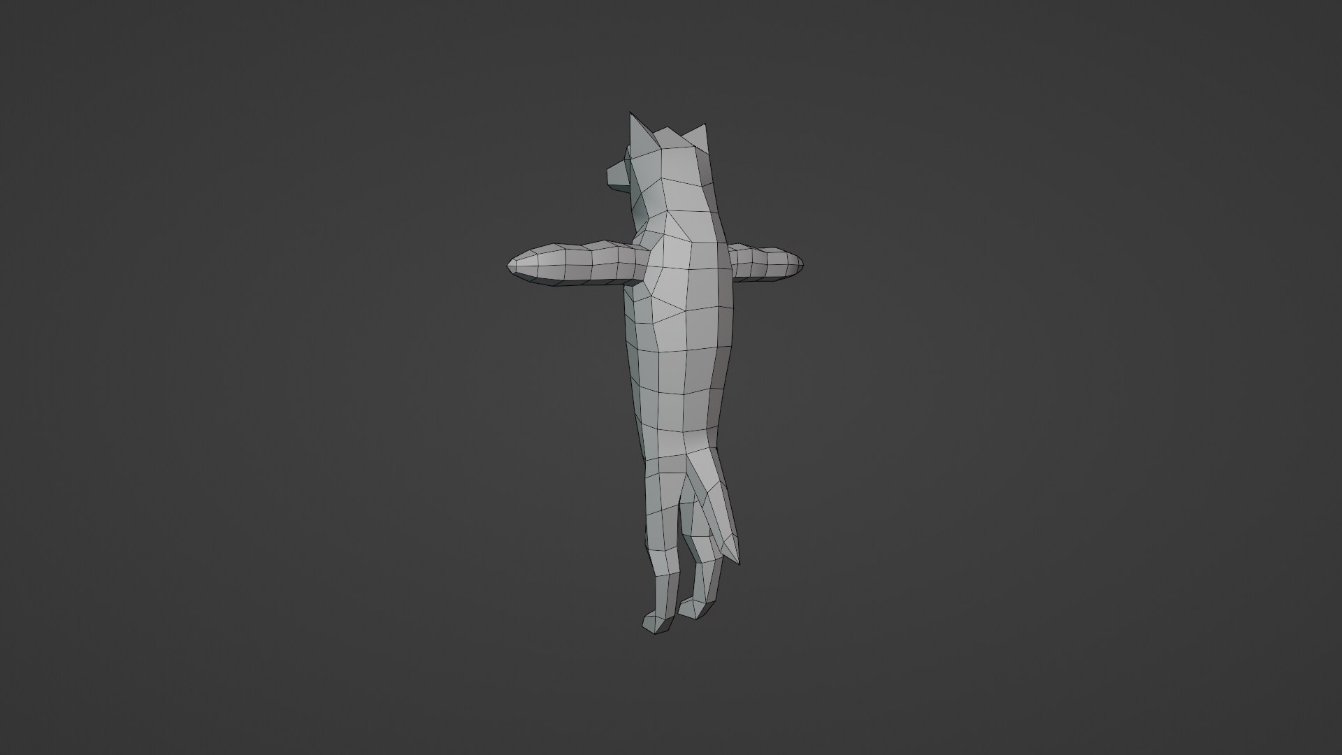 Low Poly Humanoid Wolf 3D Model - TurboSquid 1984786
