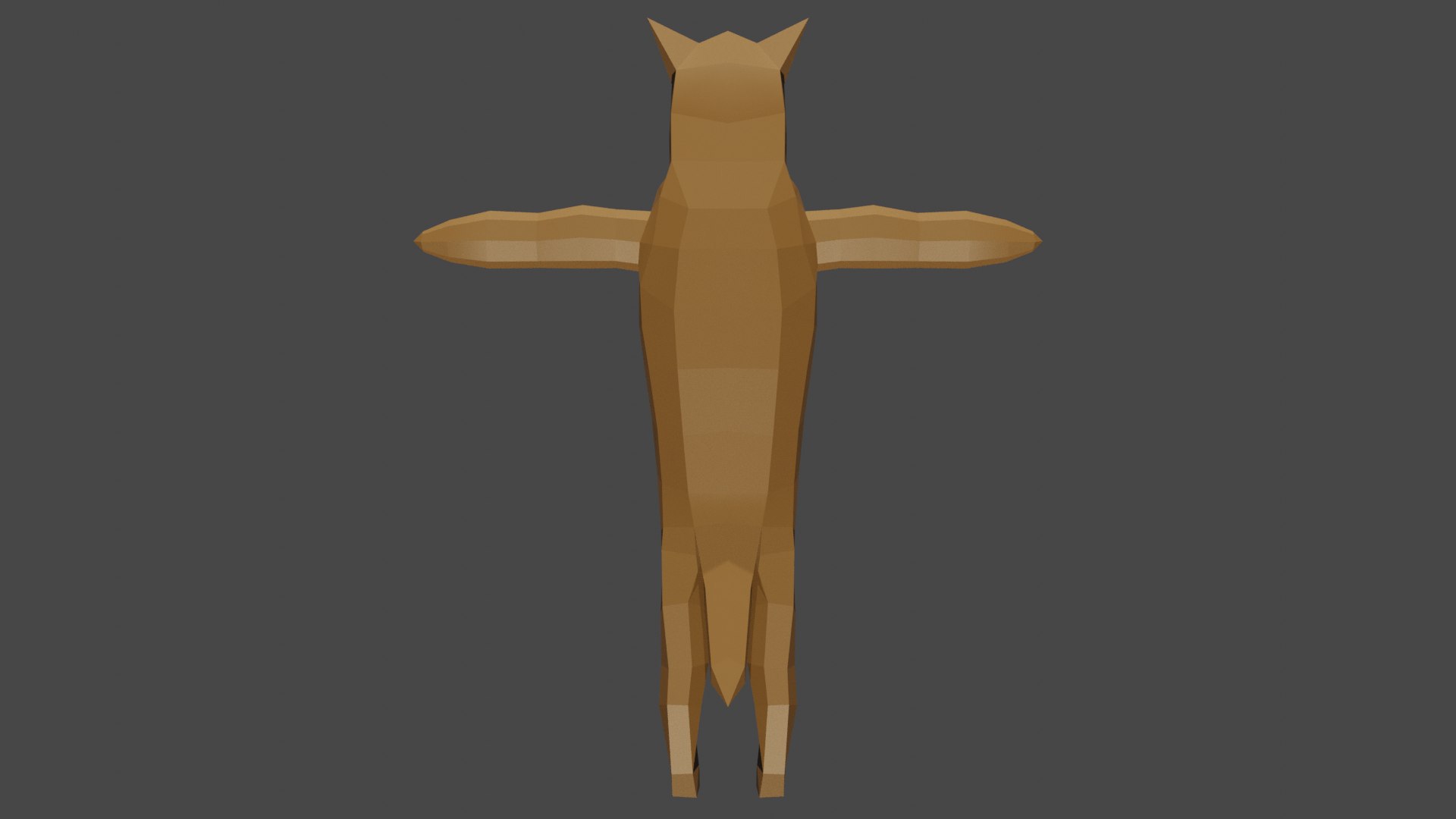 Low Poly Humanoid Wolf 3D Model - TurboSquid 1984786