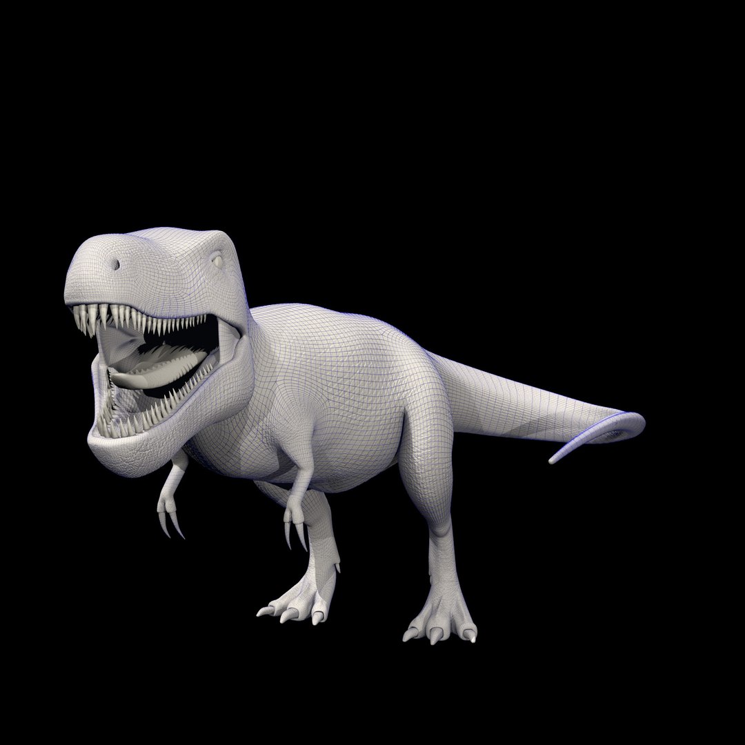 3d Model Of Tyrannosaurus Rex
