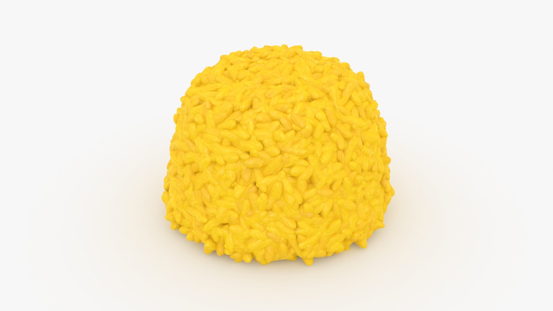 Pile Cooked Yellow Rice 2 3D Model - TurboSquid 2306706
