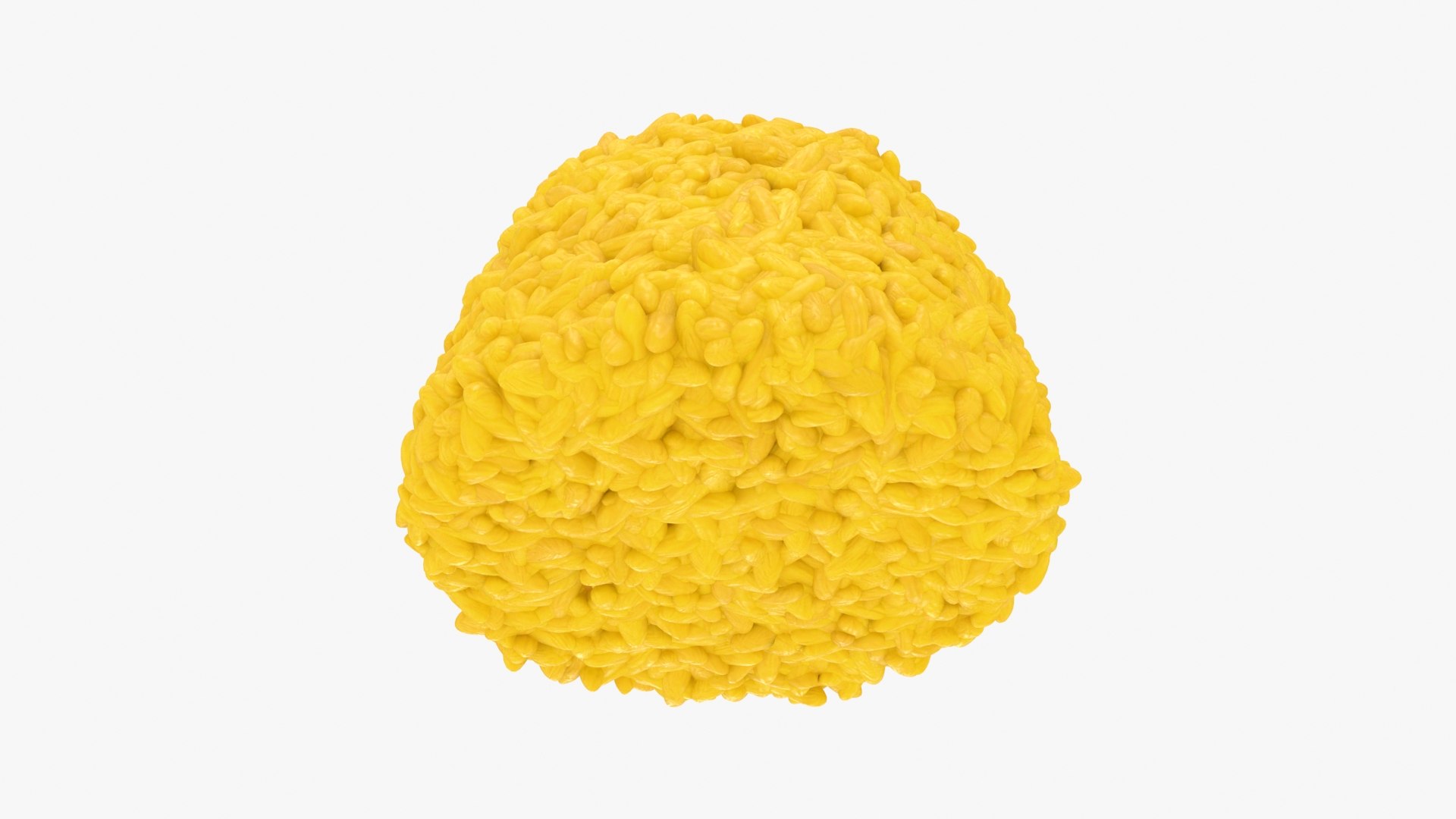 Pile Cooked Yellow Rice 2 3D Model - TurboSquid 2306706