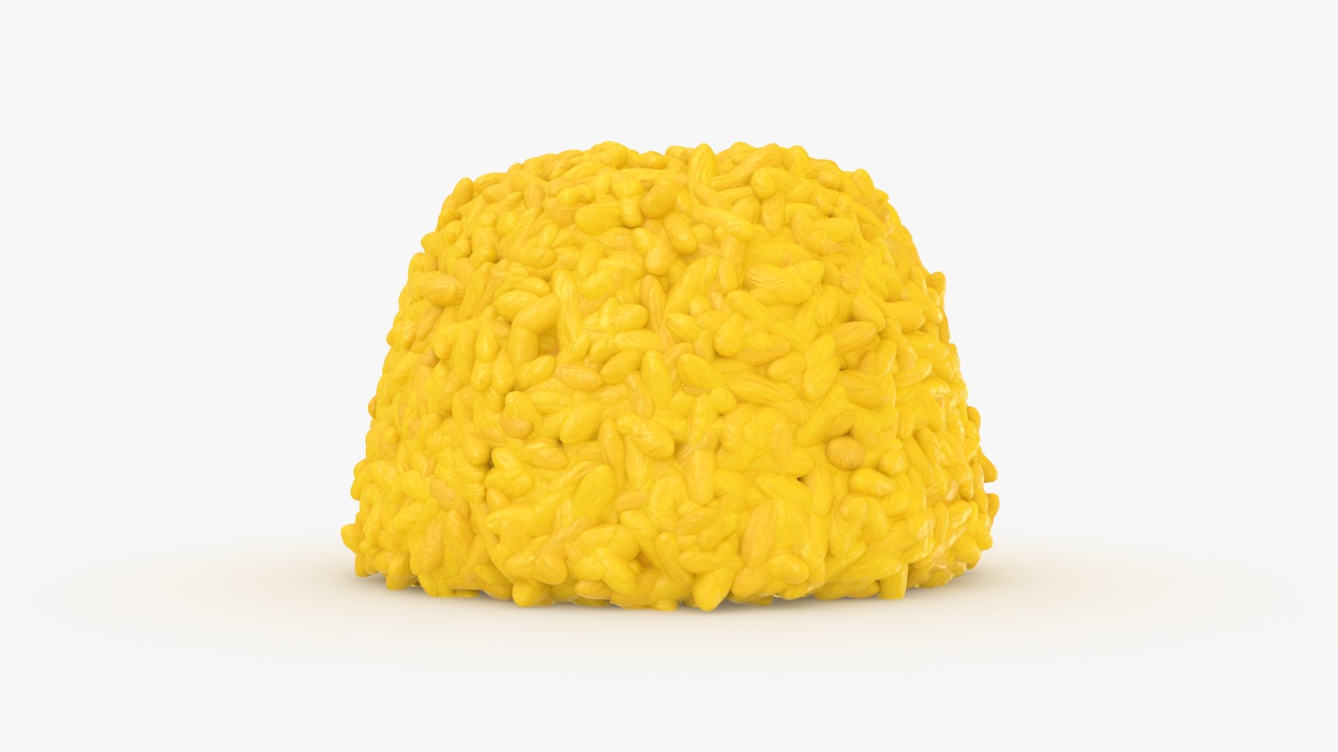 Pile Cooked Yellow Rice 2 3D Model - TurboSquid 2306706