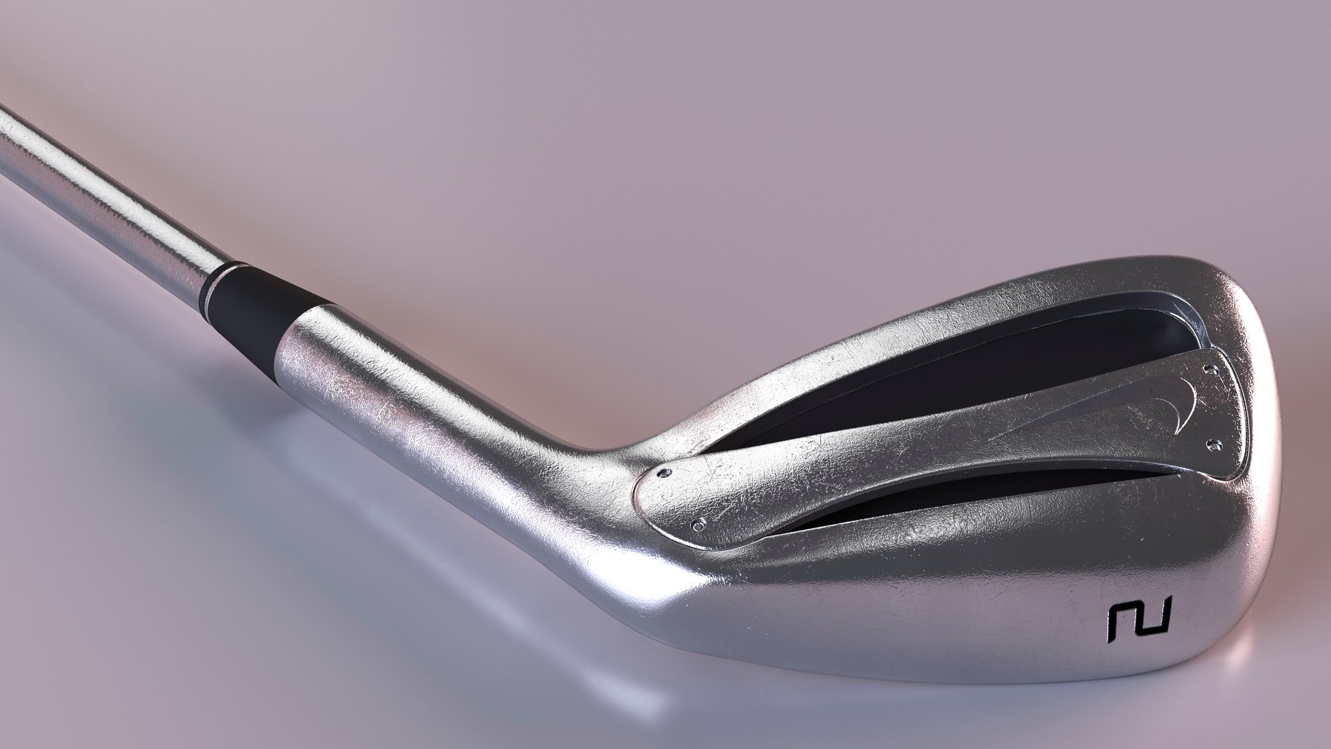 Golf Club 2 Iron 3D Model - TurboSquid 2151709